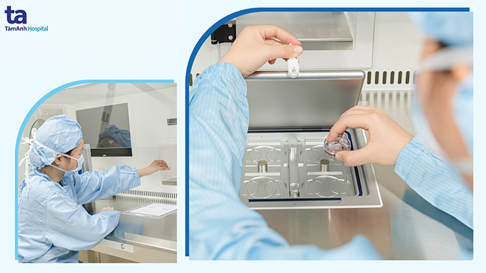Phòng LAB ISO 5 của Trung tâm Hỗ trợ sinh sản BVĐK Tâm Anh TP.HCM