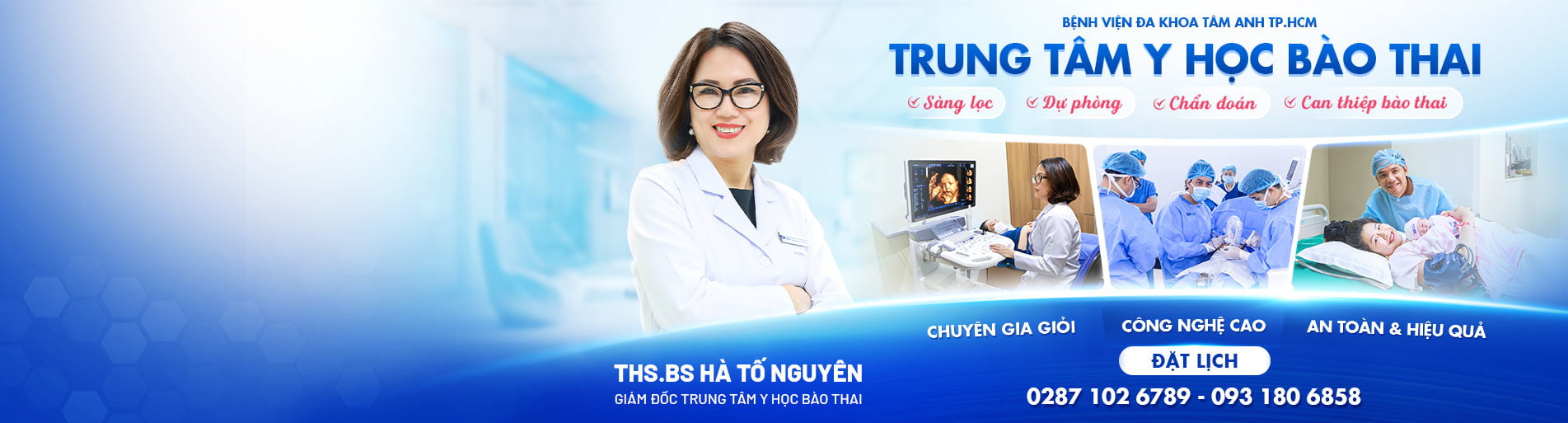 Trung tâm Y học Bào thai | BVĐK Tâm Anh